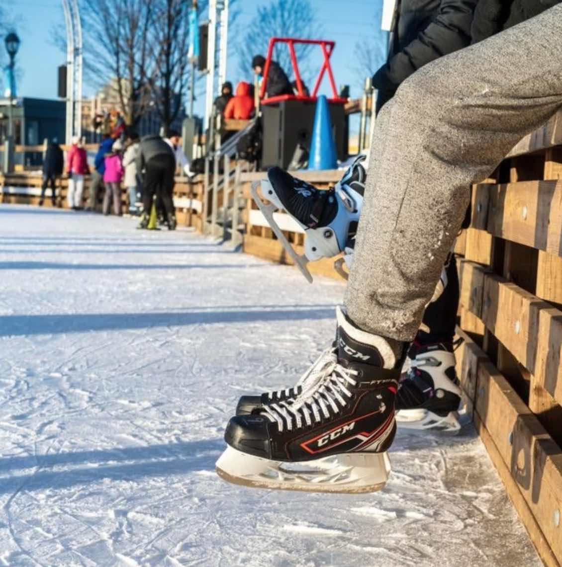 16. Go skating in the Old Port of Montreal